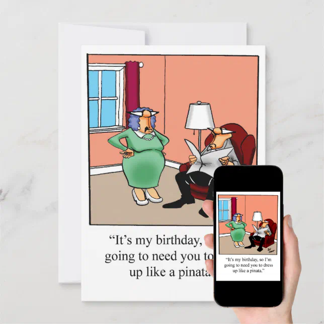 Funny Birthday Party Invitations for Her | Zazzle