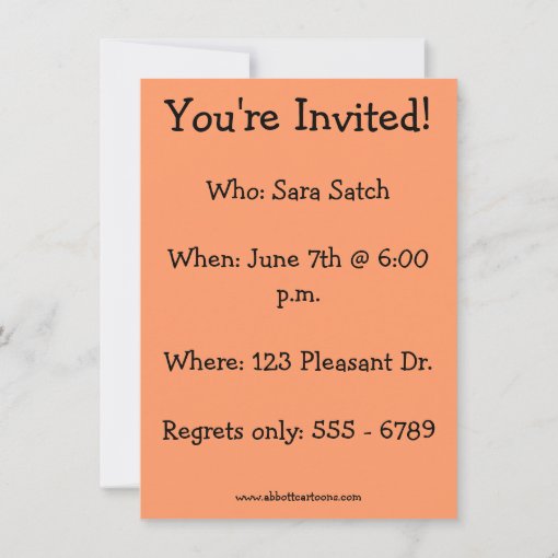 Funny Birthday Party Invitations for Her | Zazzle