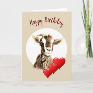 Funny Goat Cards | Zazzle