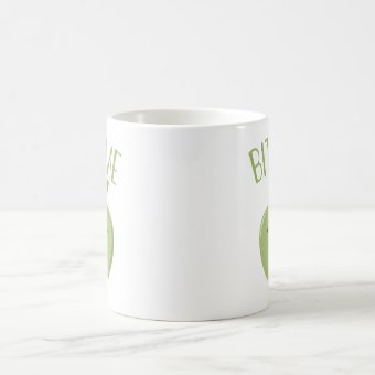 Funny Bite Me Apple Coffe Mug | Zazzle