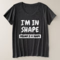 Funny Black Plus Size T-Shirt | Zazzle