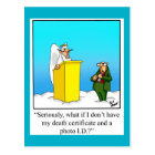 Funny Blessings & Faith Humor Postcard | Zazzle.com