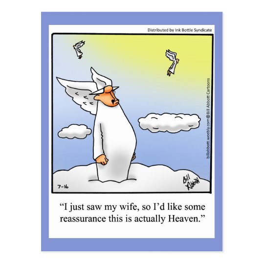 Funny Blessings & Faith Humor Postcard | Zazzle.com