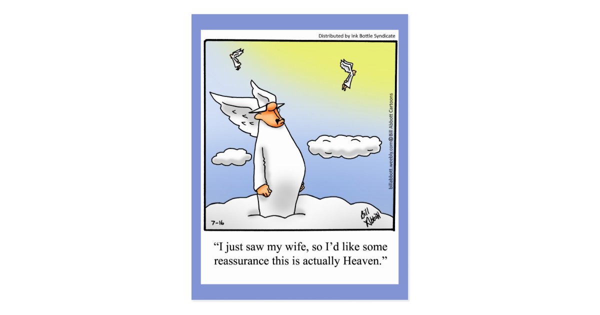 Funny Blessings & Faith Humor Postcard | Zazzle.com