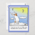 Funny Blessings & Faith Humor Postcard | Zazzle