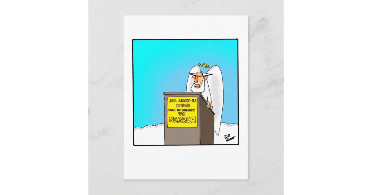 Funny Blessings & Faith Humor Postcard | Zazzle