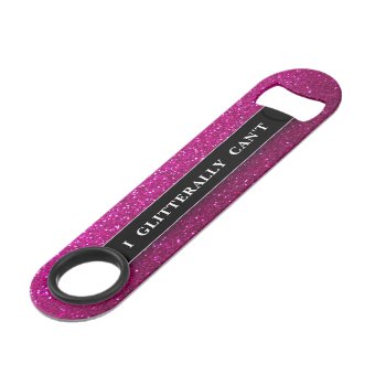 Funny Bling Drinking Joke Pink Glitter Sparkles Bar Key | Zazzle