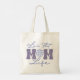 Funny Blue and Purple Livin' That Mom Life Tote Bag | Zazzle