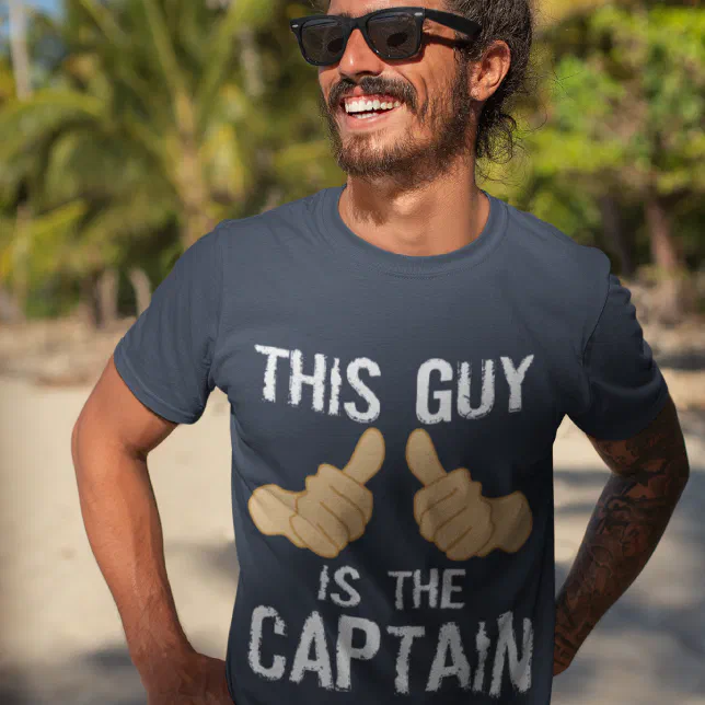 Funny boat captain saying T-Shirt | Zazzle