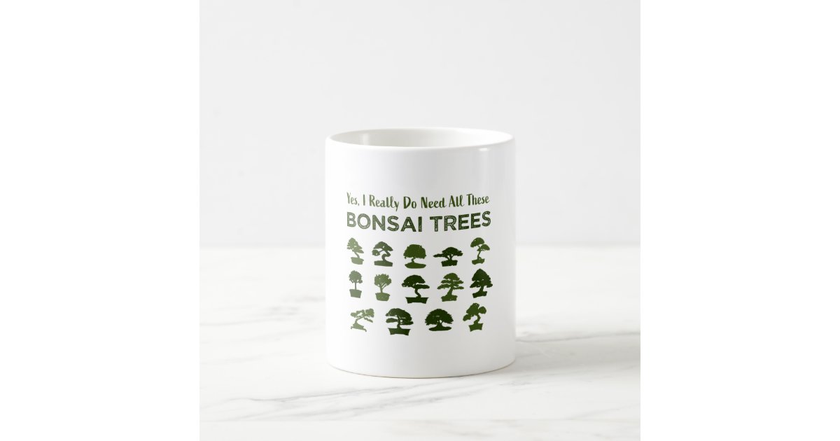 Funny Bonsai Tree Care Penjing Zen Gift Coffee Mug | Zazzle