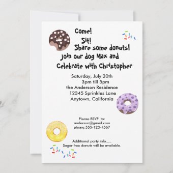 Funny Border Collie Birthday Party Invitation | Zazzle