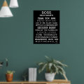 Funny Boss Nicknames Poster | Boss Joke Sign Gift | Zazzle