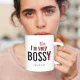 Funny Bossy Boss Coffee Mug | Zazzle