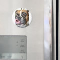 Funny Boxer Dog Magnet | Zazzle