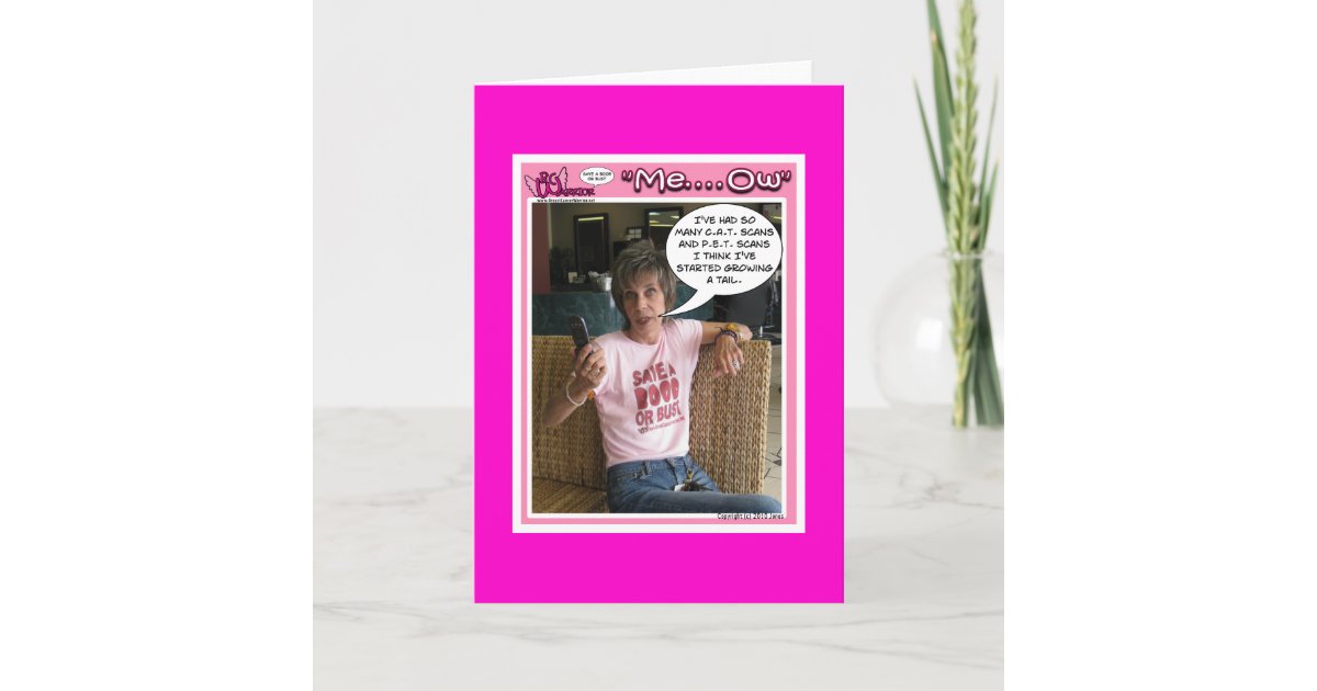 Funny Breast Cancer Card | Zazzle