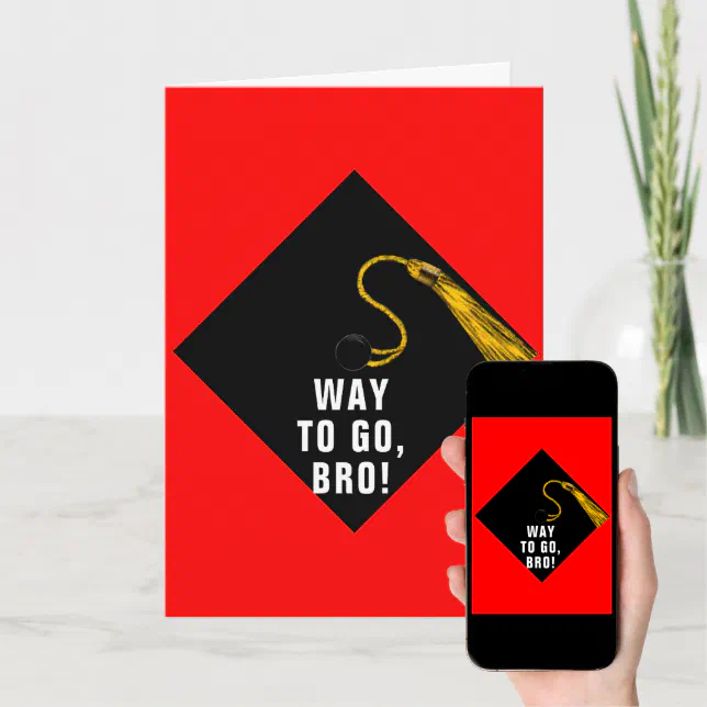 funny brother graduation card | Zazzle