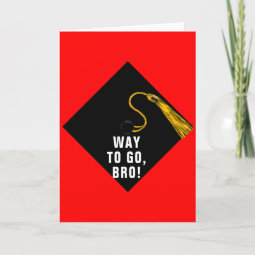 funny brother graduation card | Zazzle