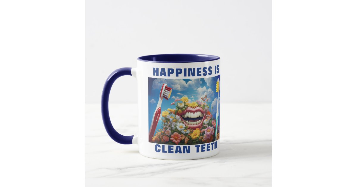 Funny Brush Your Teeth Mug | Zazzle