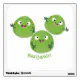 Funny Brussels sprouts vegetables cartoon Wall Decal | Zazzle