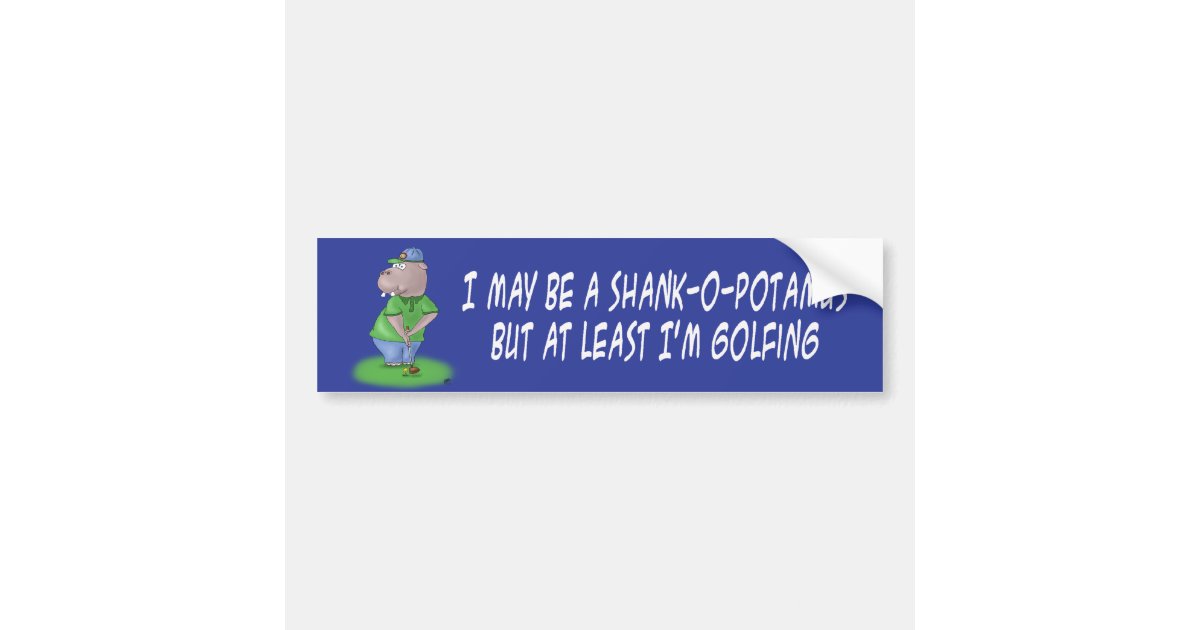 Funny Bumper Sticker: Shankopotamus Bumper Sticker | Zazzle