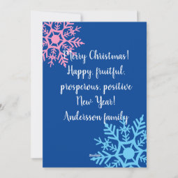 Funny Bunny Happy New Year 2021 Holiday Card | Zazzle