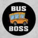 Funny Bus Boss School Bus Driver Patch | Zazzle