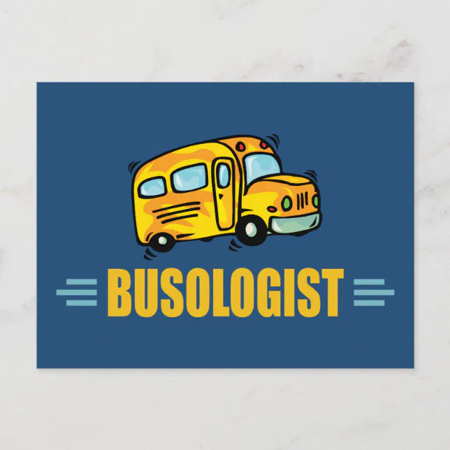 Funny Bus Postcard | Zazzle