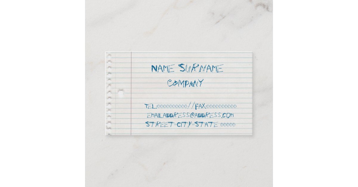 funny business card | Zazzle