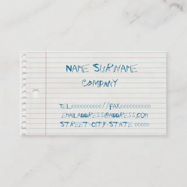 funny business card | Zazzle