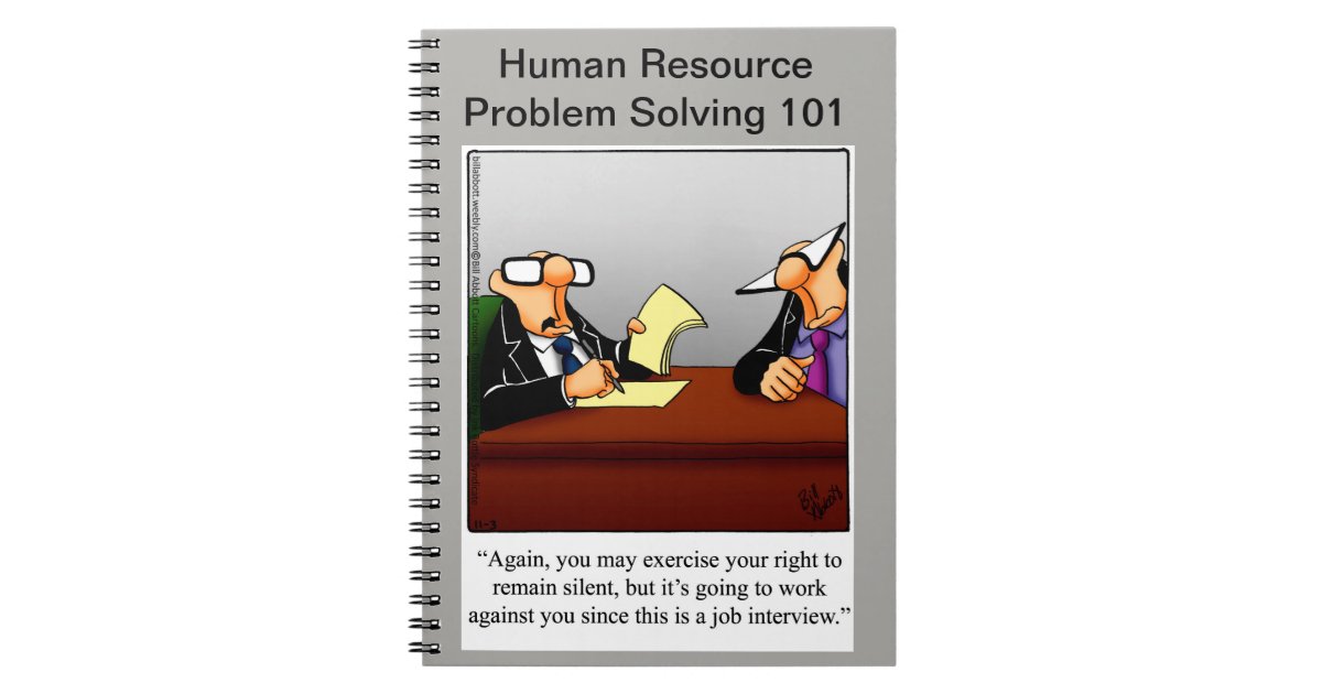 Funny Business Humor Notebook | Zazzle