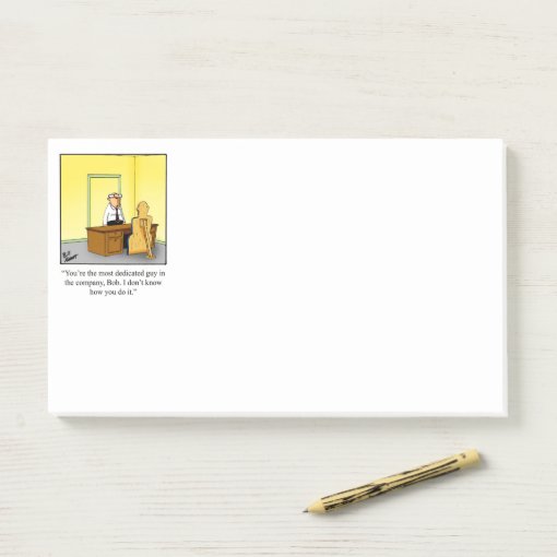 Funny Business Humor Post It Notes | Zazzle