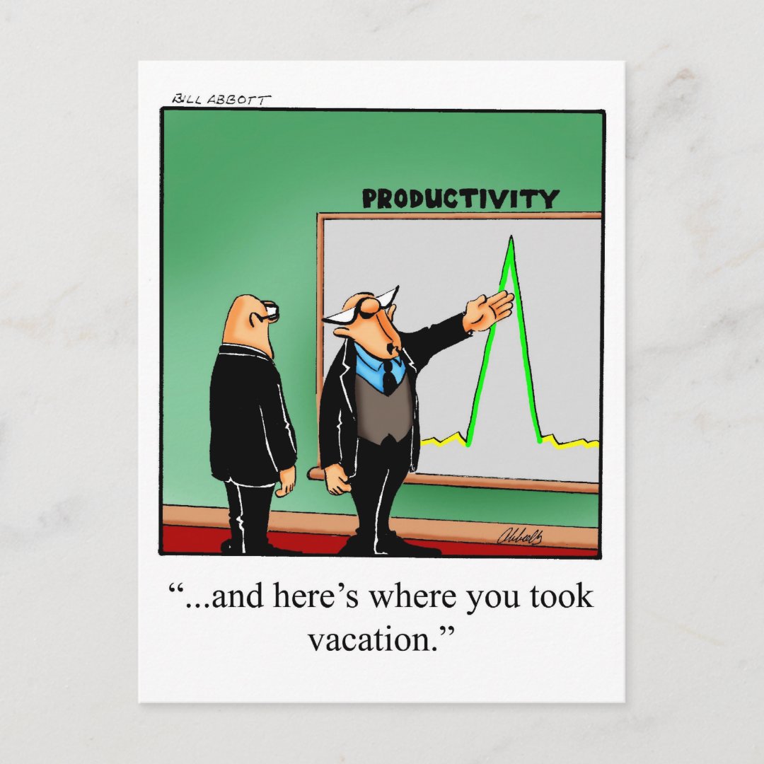 Funny Business Humor Postcard | Zazzle