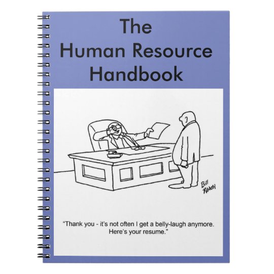 Funny Business Notebook Gift-Human Resource | Zazzle.com