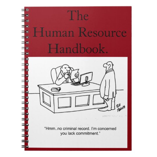 Funny Business Notebook Gift-Human Resource | Zazzle.com