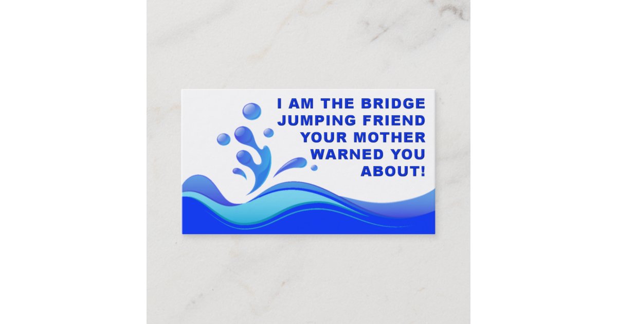 Funny Business Personal Introduction Card | Zazzle