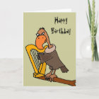 Funny Buzzard Birthday Card | Zazzle.com