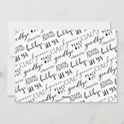 Funny Bye 2020 Gold Non-Photo Holiday Card | Zazzle