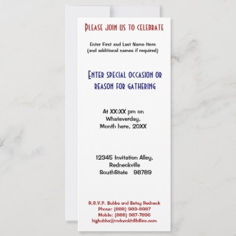 Funny BYOB Beer Bottle BBQ Party Invitation | Zazzle