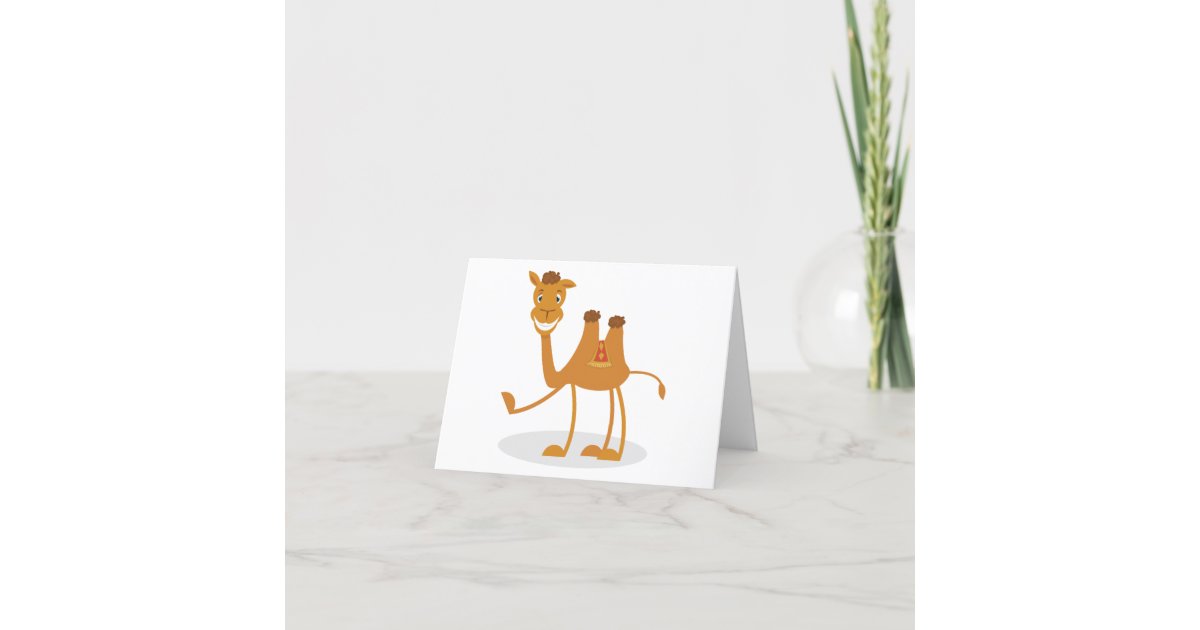 Funny Camel Thank You Card | Zazzle