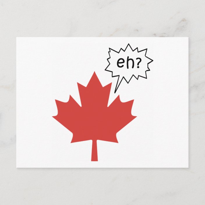 Funny Canadian Postcard | Zazzle.com