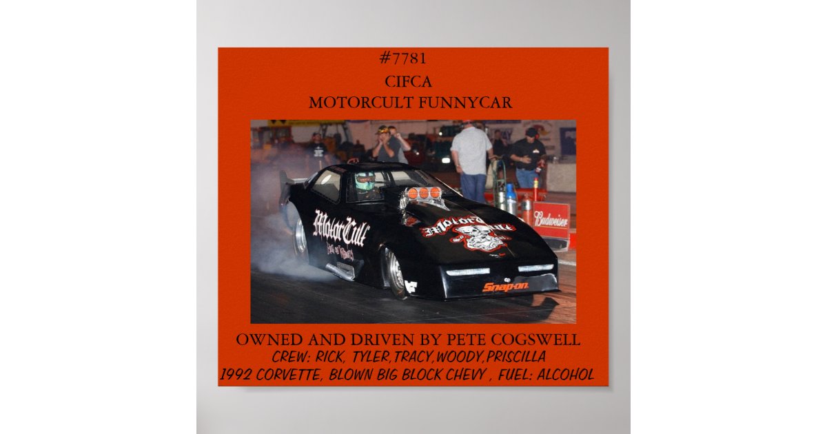 FUNNY CAR POSTER | Zazzle