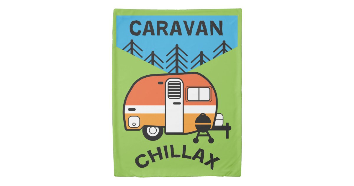 Funny Caravan Gifts | Best Caravanning | Caravans Duvet Cover | Zazzle