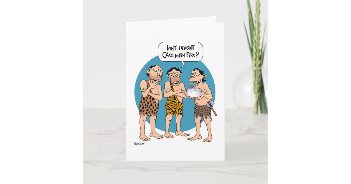 Funny Cartoon Birthday Card | Zazzle