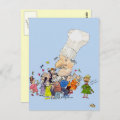 Funny Cartoon French Chef Postcard | Zazzle