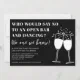 Funny Casual Open Bar Dancing Wedding Invitation | Zazzle