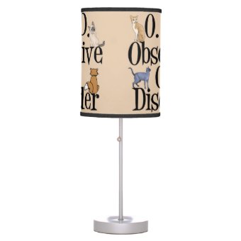 Funny Cat Table Lamp | Zazzle