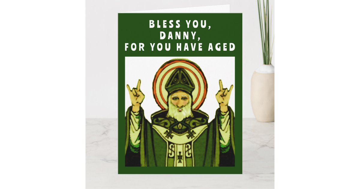 Funny Catholic Birthday Card | Zazzle