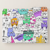 Funny Cats File Folder | Zazzle