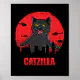 Funny Catzilla Poster | Zazzle
