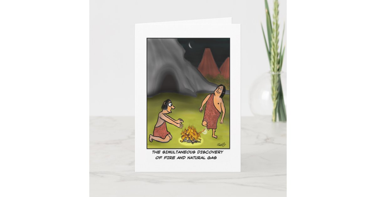Funny Caveman Card | Zazzle